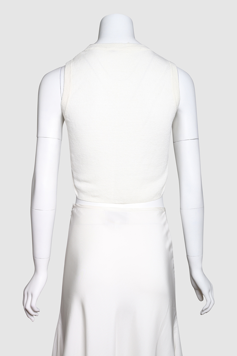 Ribbed Knit Cropped Tank - The Pre Loved Closet